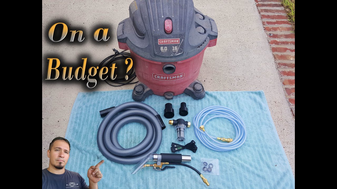 Turn ANY Vacuum into a Extractor! HiDetail Extractor kit - YouTube