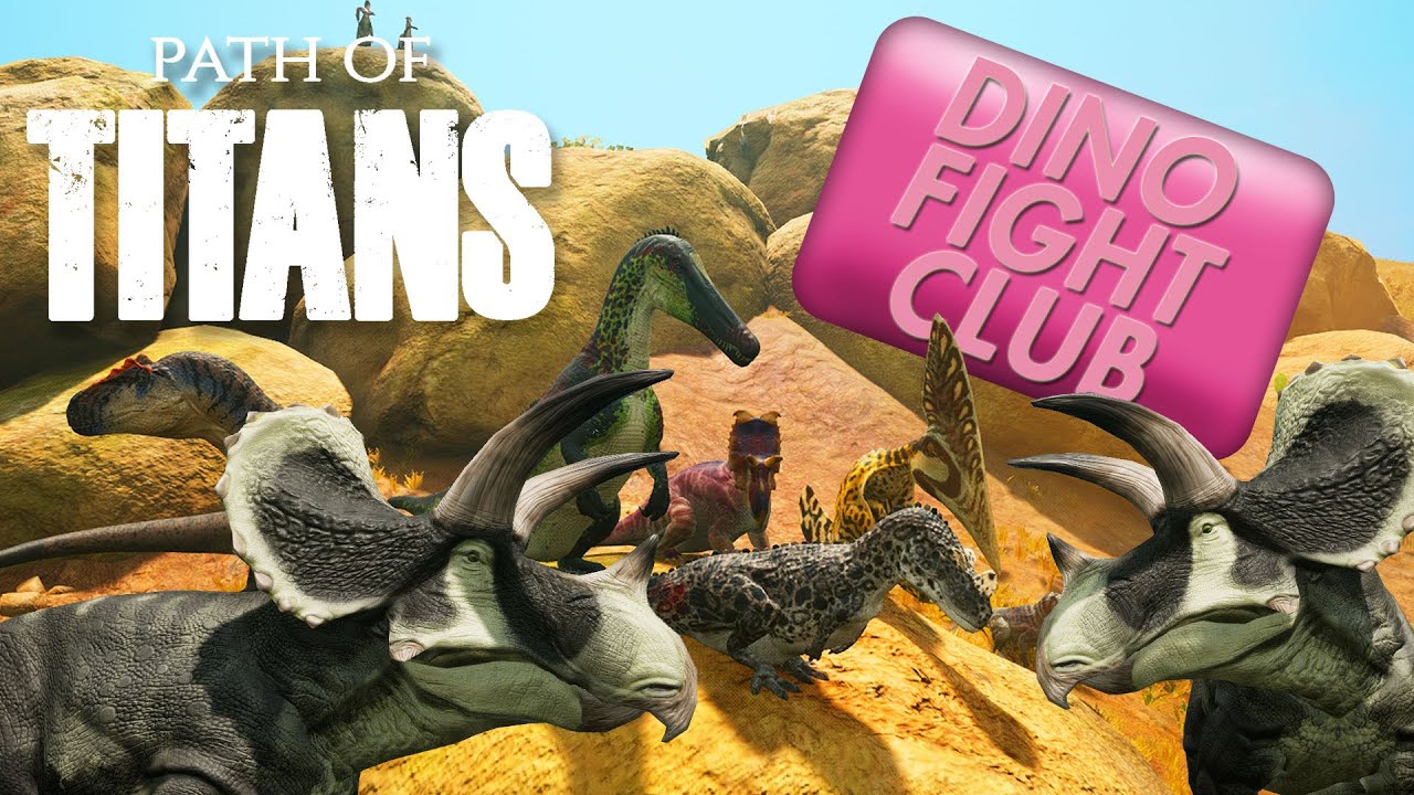 DINO FIGHT CLUB 1V1 Fair Fights! Official Server Highlights PATH OF ...
