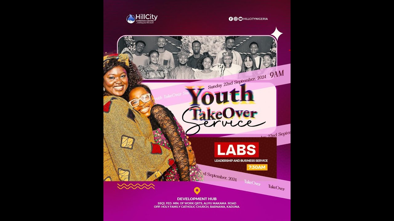 HCC SECOND SERVICE - YOUTH TAKEOVER SERVICE - 22ND SEPTEMBER, 2024 ...