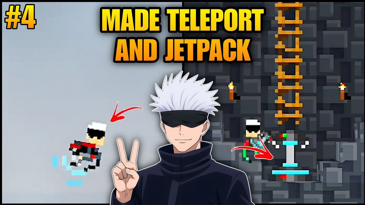 I Crafted a JETPACK & TELEPORTERS in Lost Miner! ⚡🔥 | Survival Episode ...