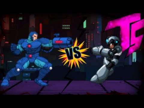 Cyborg (DC) vs Mega Man X ⚡⚡🤖🤖 Epic MUGEN BATTLE - YouTube