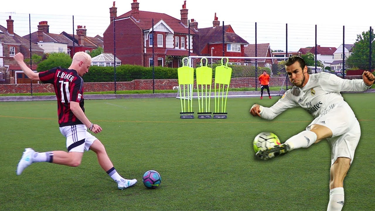 CHAMPIONS LEAGUE FOOTBALL CHALLENGES!! - YouTube