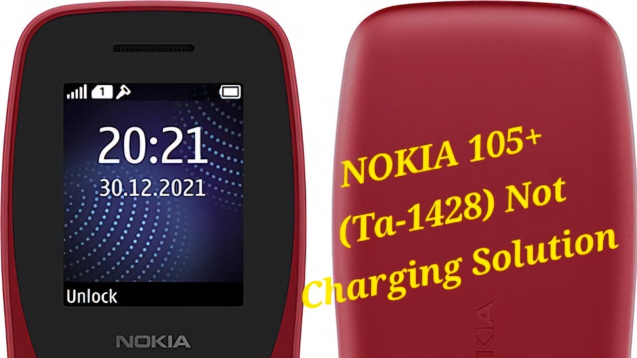 Nokia Ta-1428 Not Charging Solution || All Nokia Keypad Not Charging ...