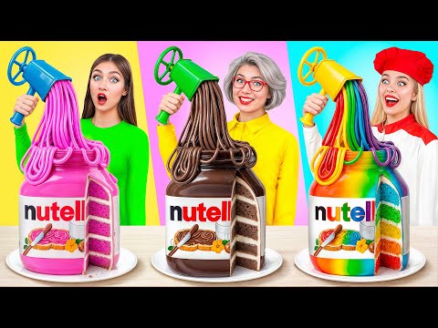 Ben vs Büyükanne Yemek Yapma Mücadelesi | Muhteşem Yemek Pişirme Yarışması Super Hyper DO