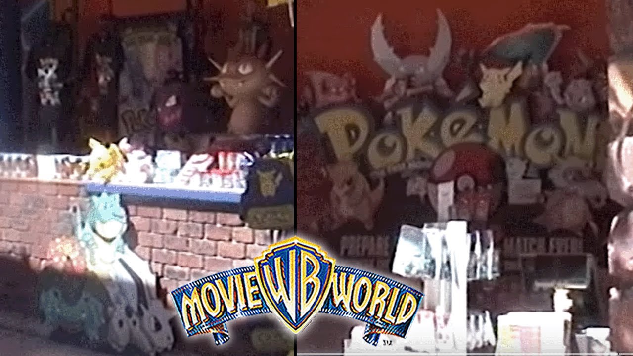 Pokemon at Movie World Gold Coast! Rare Unseen Footage (2000) - YouTube