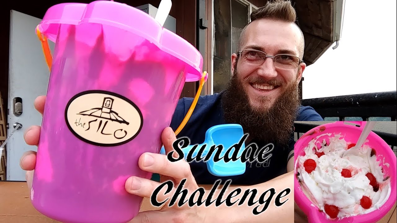 The Silo Restaurant's Sand Dock Sundae Challenge - YouTube