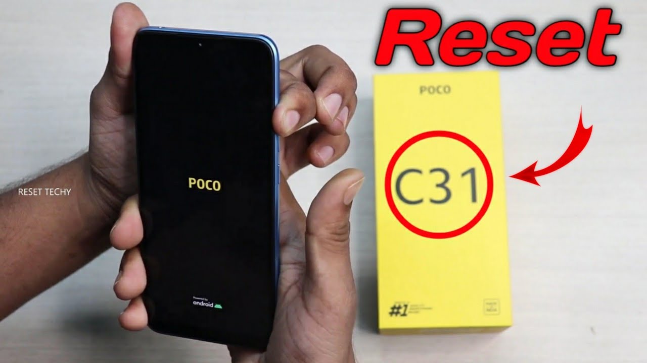 POCO C31 Hard Reset | Unlock Pattern ,Pin 100% Work... || - YouTube