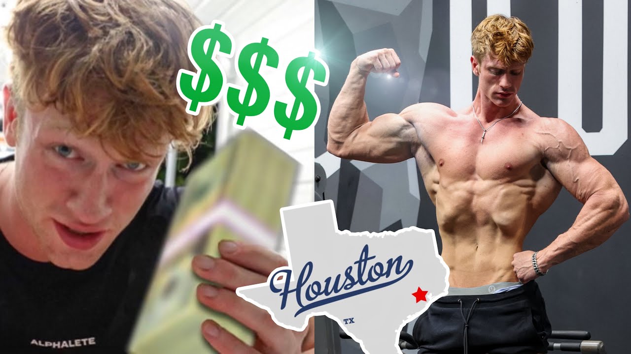 WHAT I SPEND IN A DAY AS BODYBUILDER LIVING IN HOUSTON - YouTube