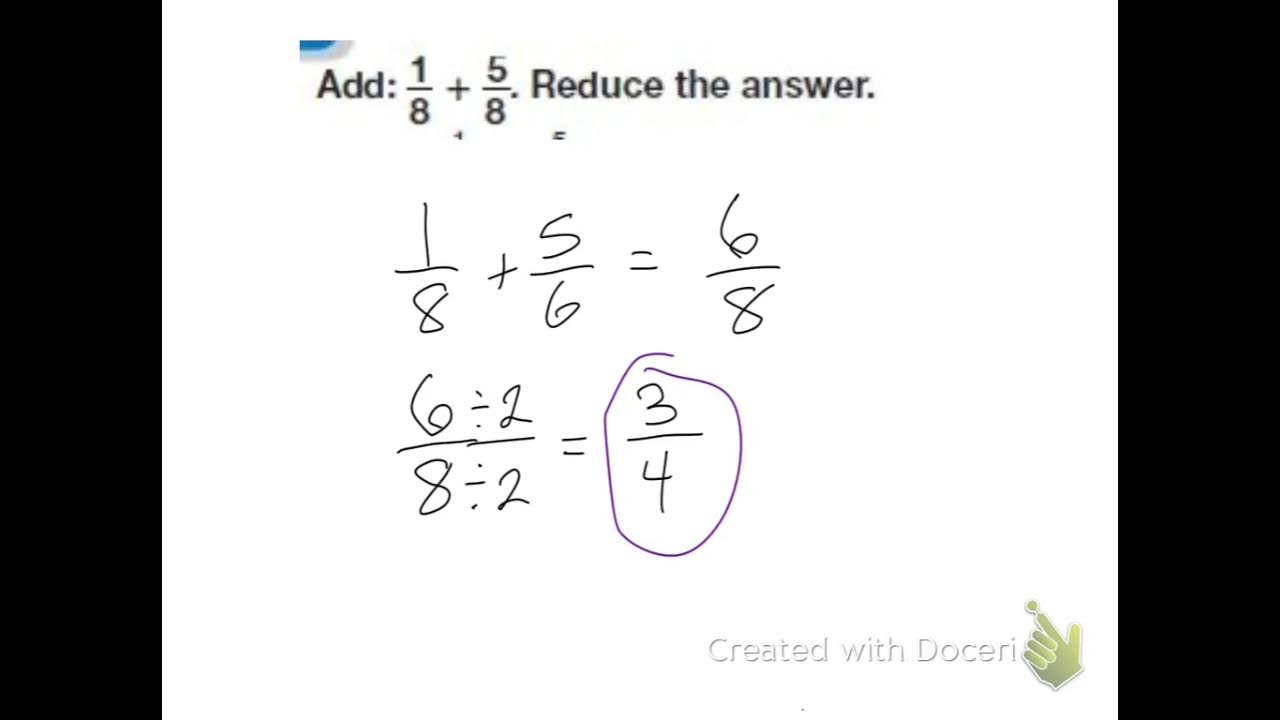 Saxon Math Intermediate 5 Lesson 81 - YouTube