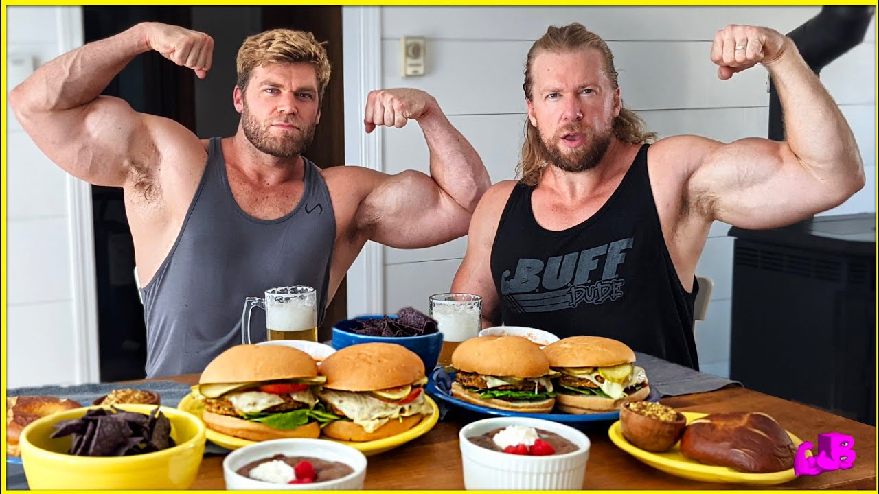 We Eat Until One of Us Hits 250 lbs!! BULK BROS - YouTube
