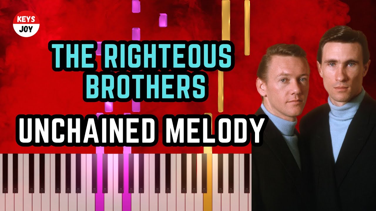 🎹 The Righteous Brothers - Unchained Melody | Piano and Keyboard ...