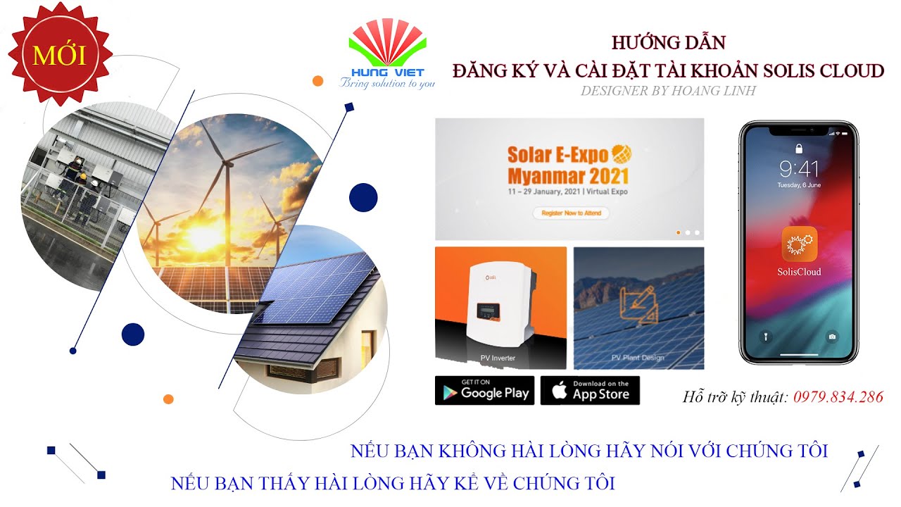 HƯỚNG DẪN TẠO VÀ CÀI ĐẶT TÀI KHOẢN SOLIS CLOUD [Solis Cloud APP] || HUNGVIET O&M. - YouTube