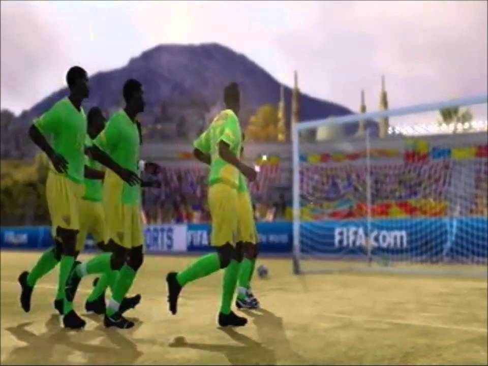 2010 FIFA World Cup South Africa- Glitched Celebration!!!! - YouTube