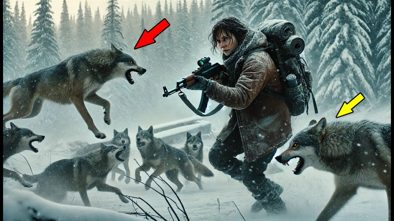 Wolves Surround a Female Veteran, What Happens Next Is Truly ...