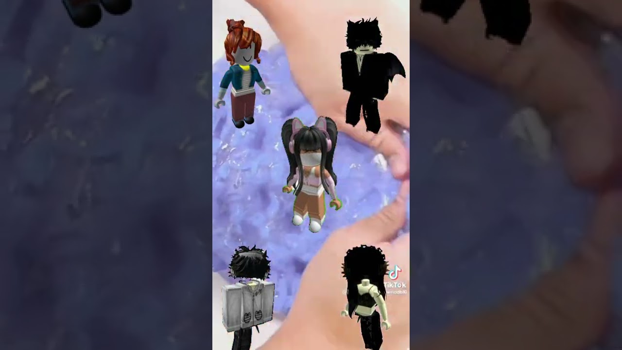 Roblox story but the main character finally has a brain part 2 ...