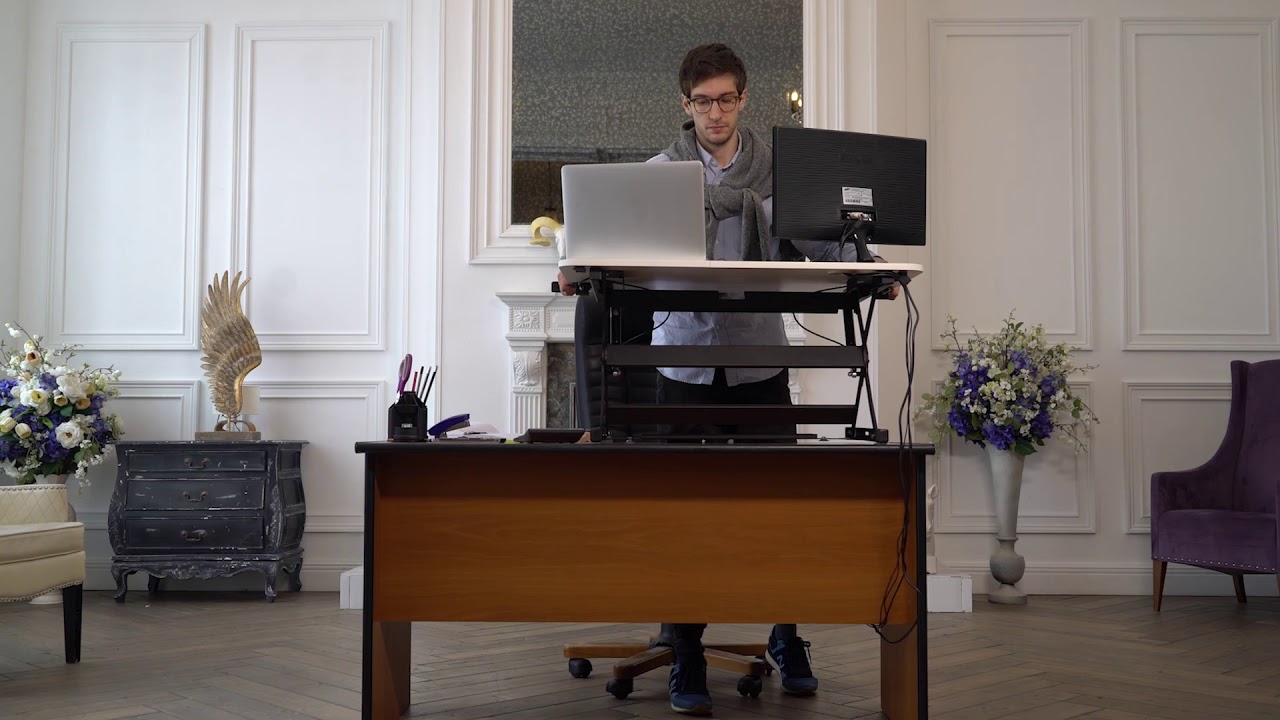 Столы Healthdesk. Серия HD 1 и HD2 - YouTube