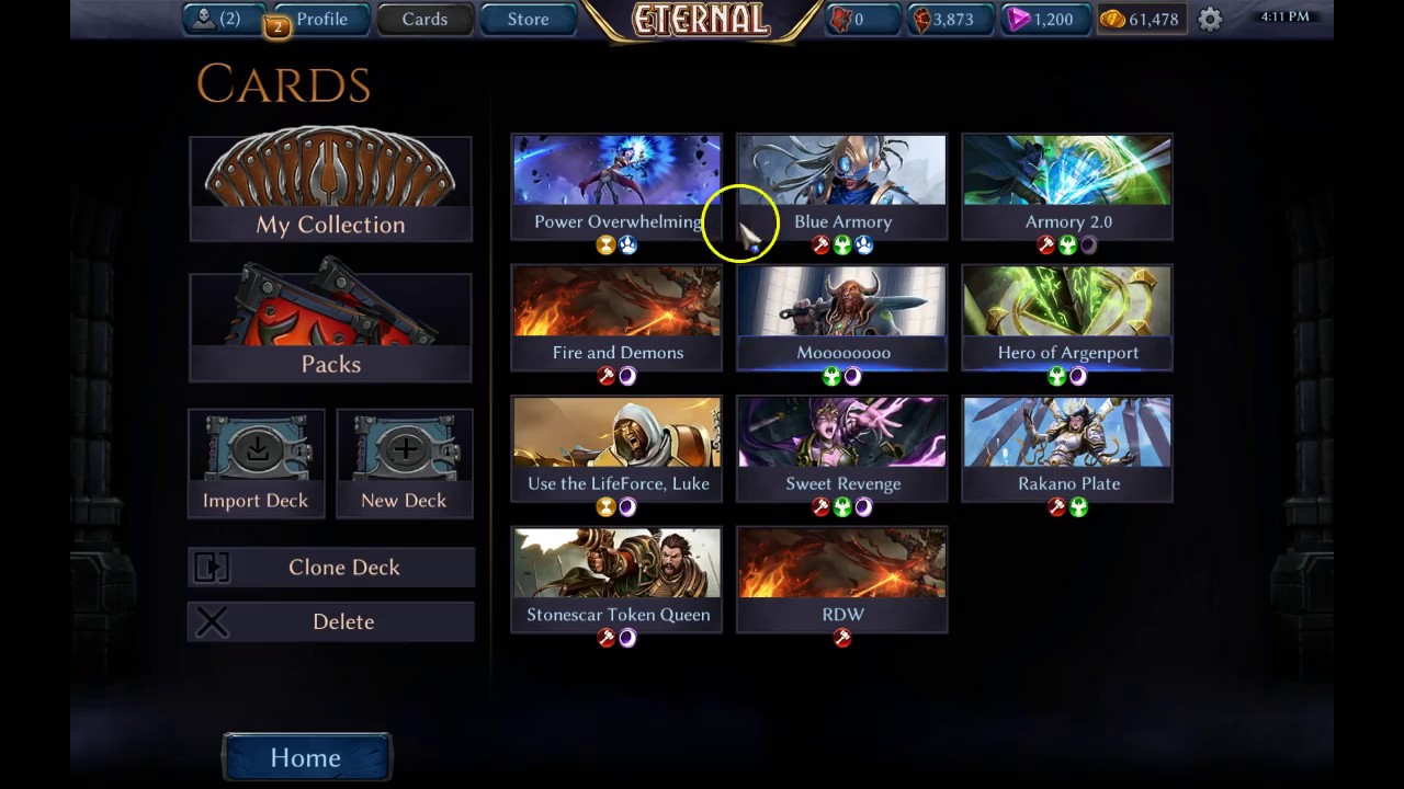 Eternal CCG: How to Build Better Decks Part 2a - YouTube