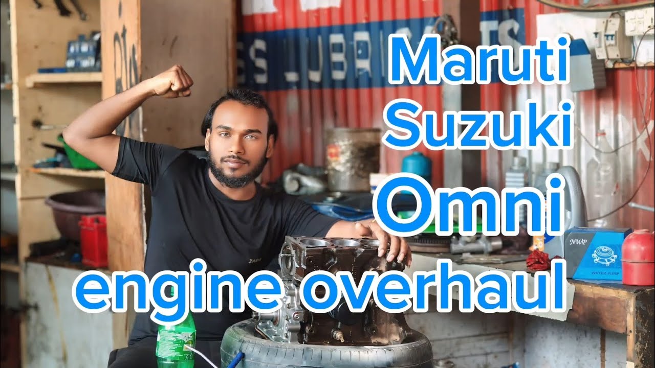 Maruti Suzuki Omni engine overhaul - YouTube