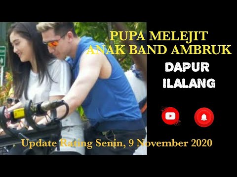 UPDATE RATING. PUPA NGAMUK.  ANAK BAND TERLEMPAR. SC NAIK DIKIT. IKATAN CINTA JUARA. SENIN 9/11/20
