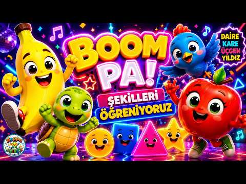 Şekillerle Dans Edelim! | Boom Pa! 🎵 Eğlenceli Çocuk Şarkısı