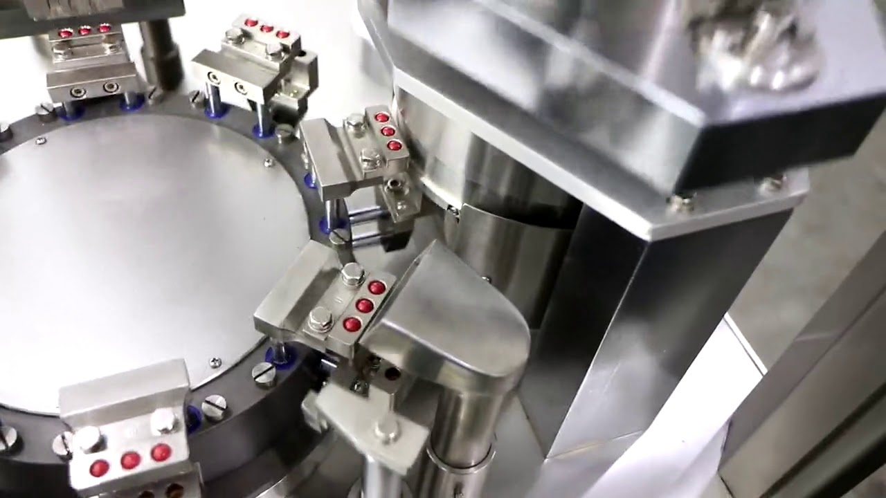 NJP-400 Full Automatic Capsule Filling Machine - YouTube