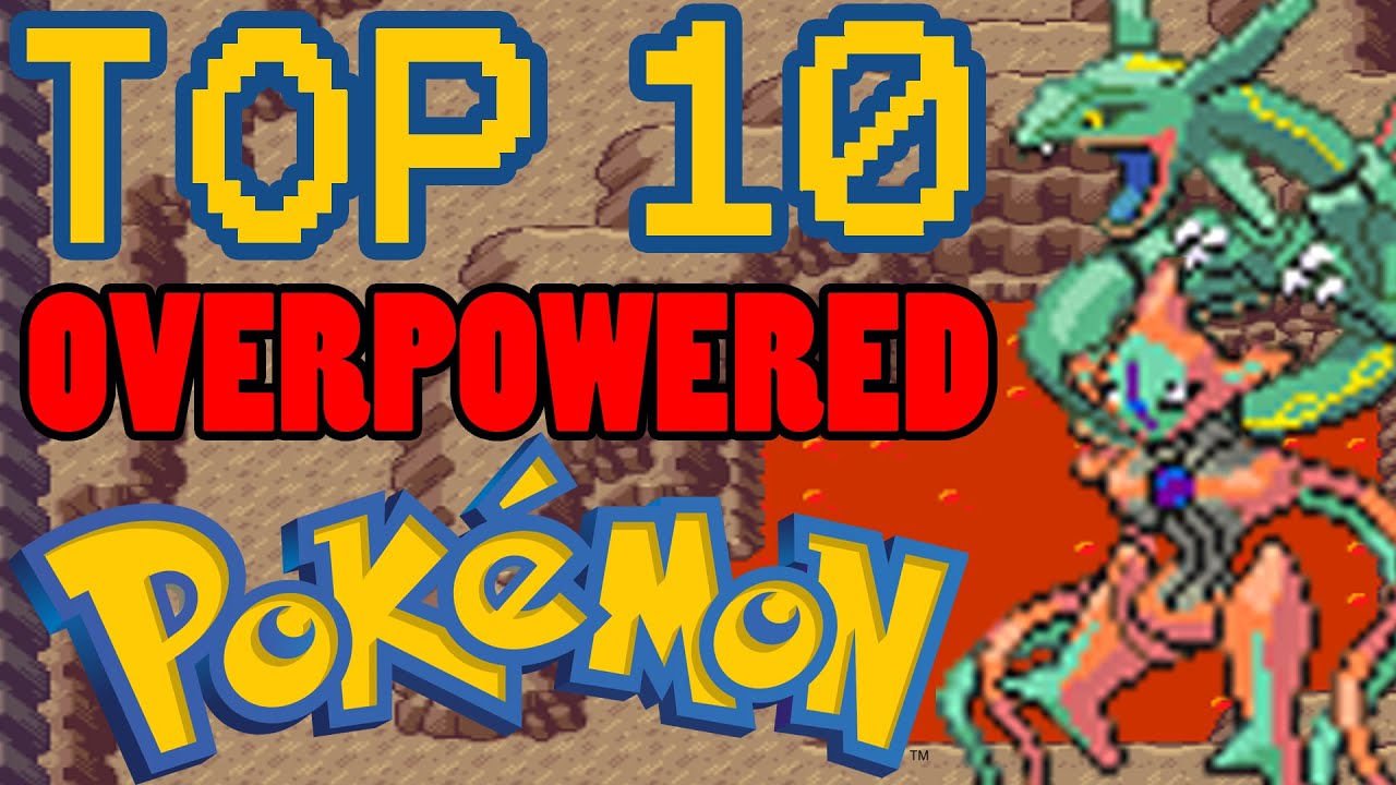 Top 10 Overpowered Generation 3 Legendary Pokemon - YouTube