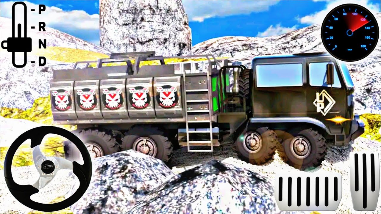 Mud Truck Games Simulator☠️Offroad Dangerous Mud Driving Games ...