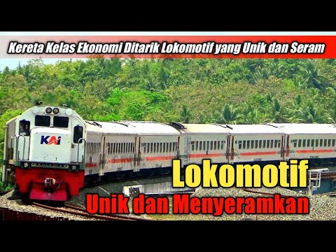 Pasundan Ditarik Loko Keramat si "Bader" - YouTube