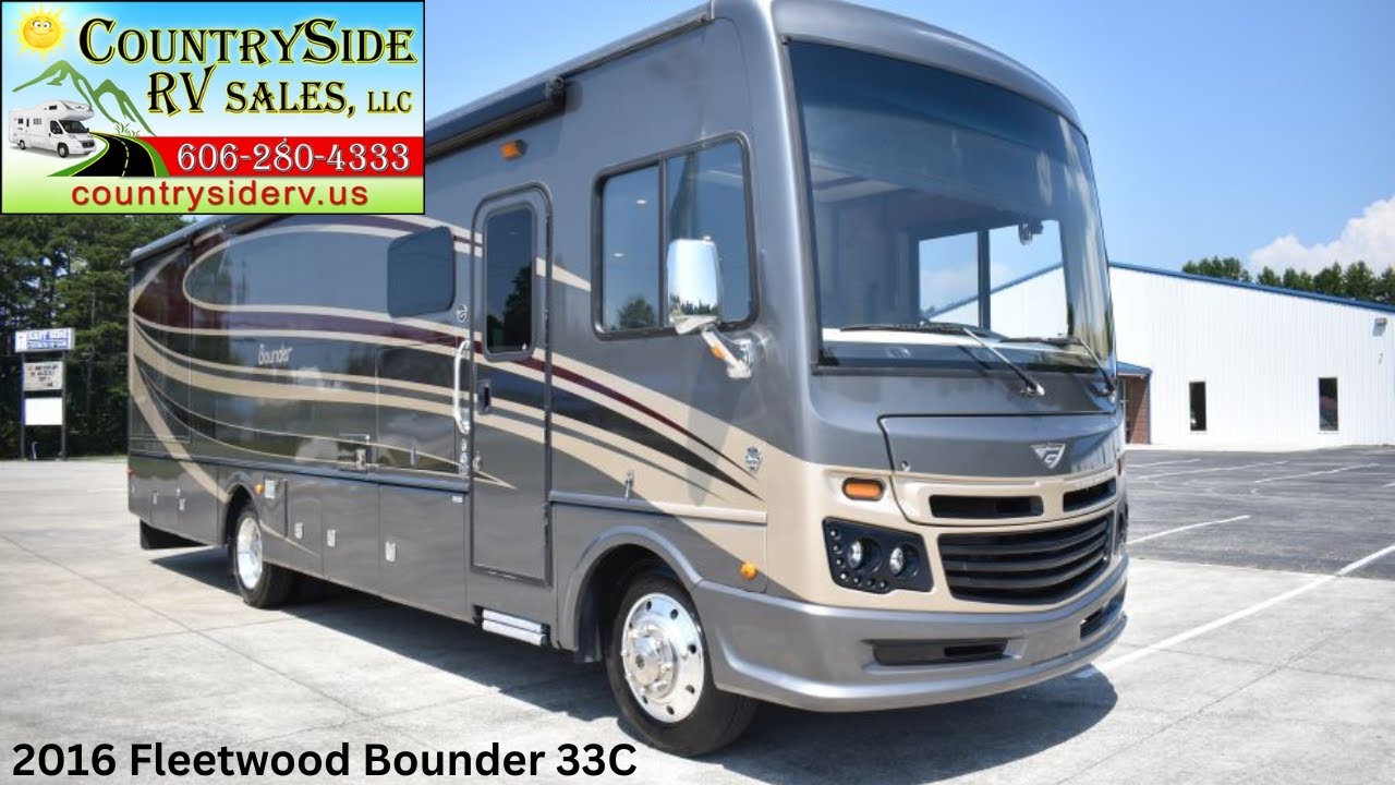 2016 Fleetwood Bounder 33c - YouTube