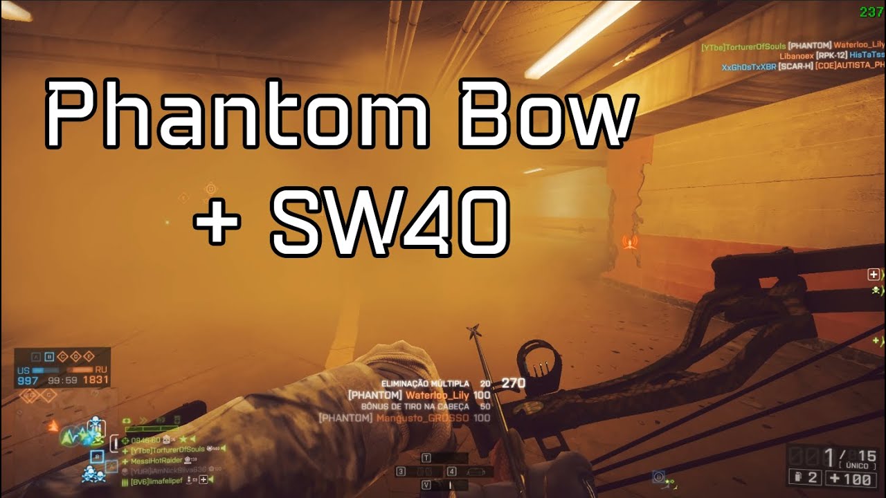 Phantom Bow + SW40 - Locker 85 HP - YouTube