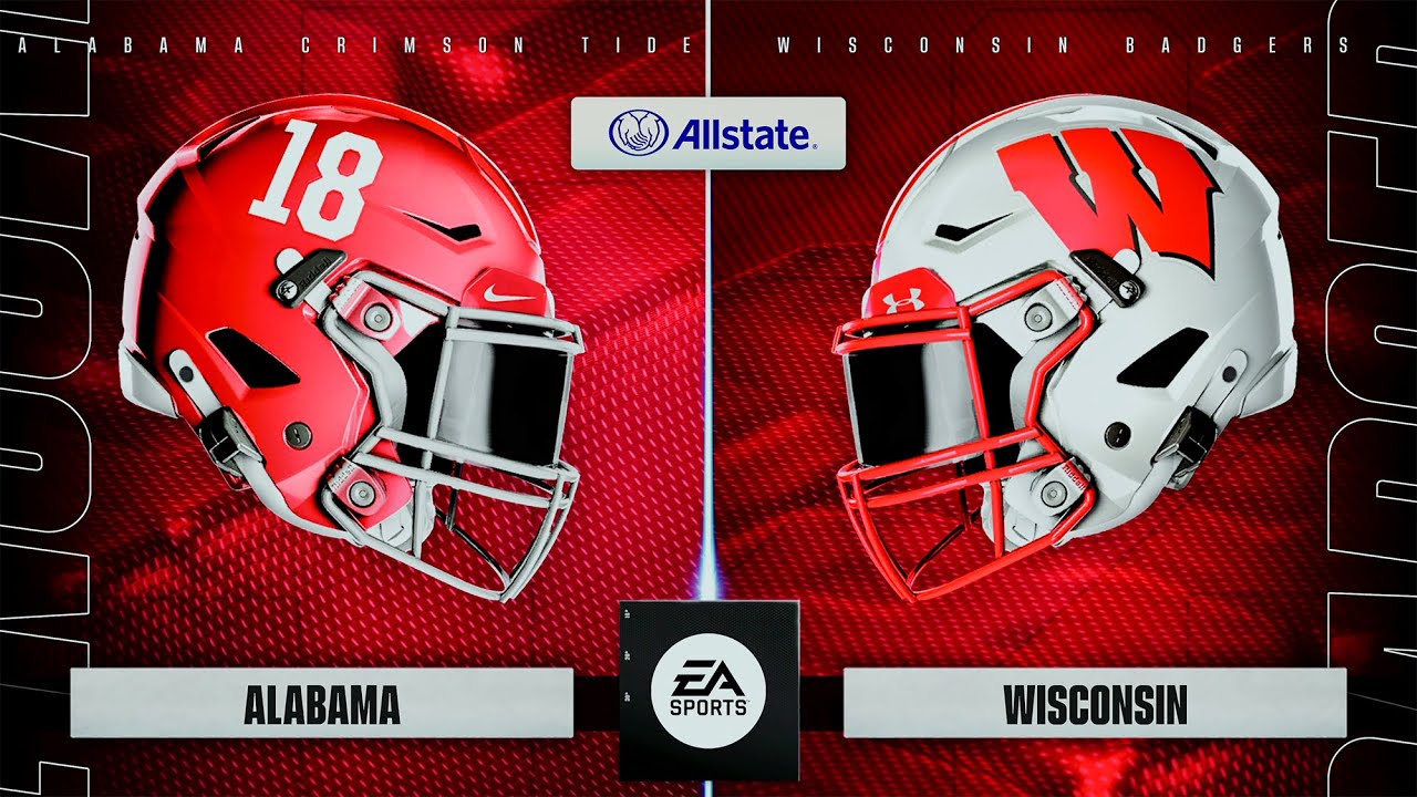 Alabama vs Wisconsin Week 3 | College Football 25 | Full Game ...