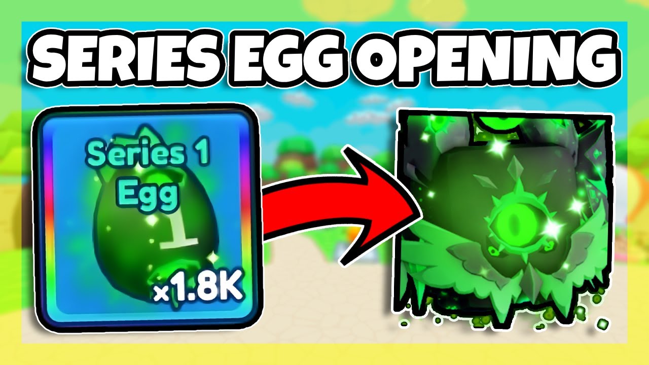 Opening 1K+ SERIES 1 EGGS To TRY Get The OVERSEER in Bubble Gum ...