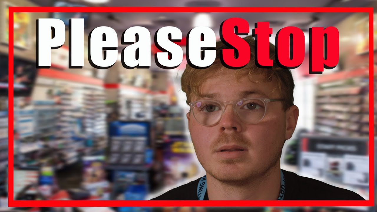 the life of a current GameStop employee - YouTube