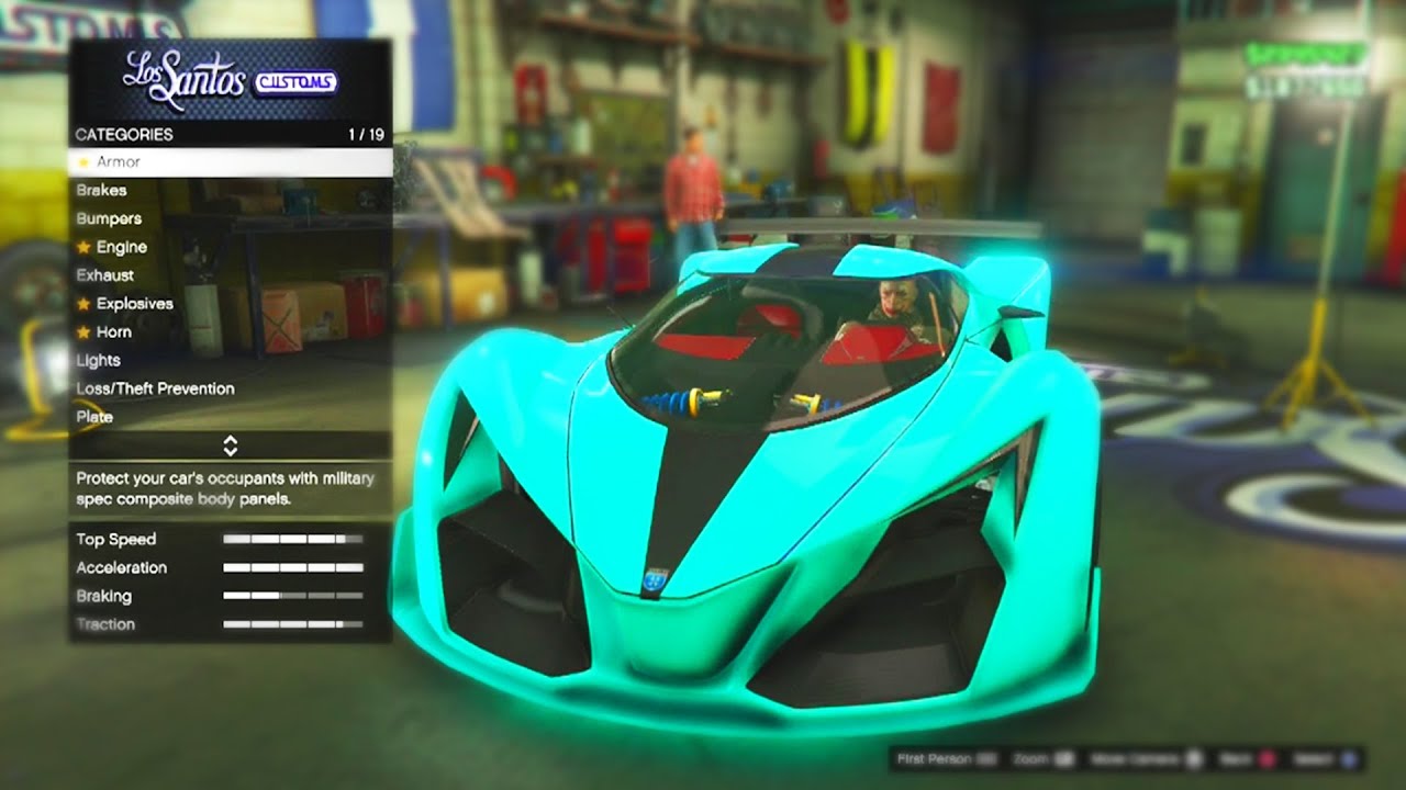 GTA 5 DLC UPDATE NEW DLC CAR FASTER THAN FASTEST SUPER CAR! X80 PROTO ...