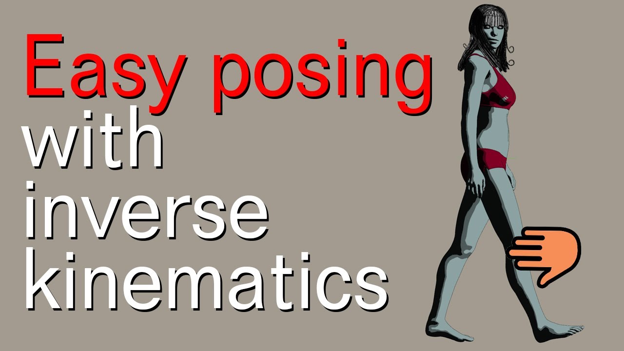 Easy posing with inverse kinematics - YouTube
