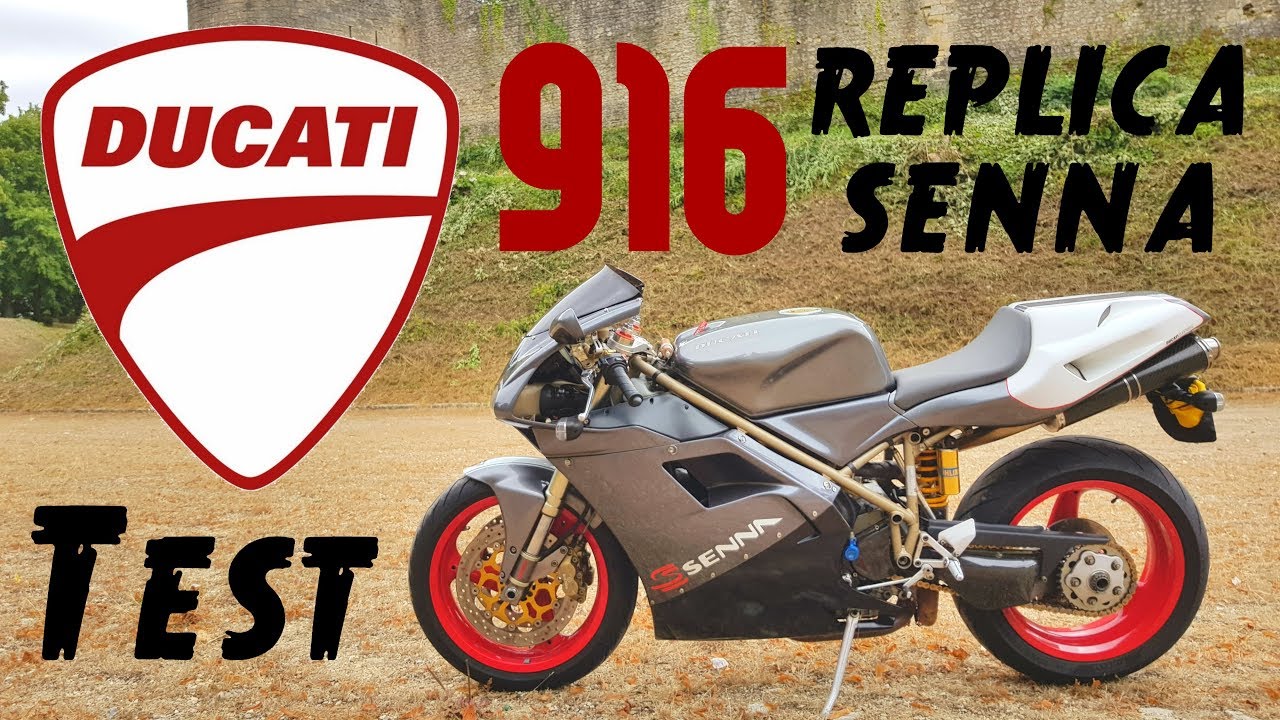 'Test" La plus belle moto du monde "DUCATI 916 senna" - YouTube