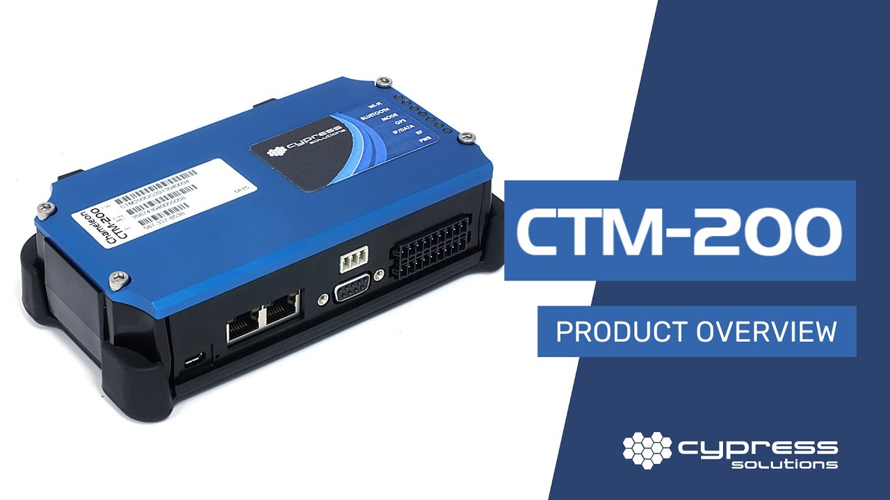 CTM-200 Product Overview - YouTube