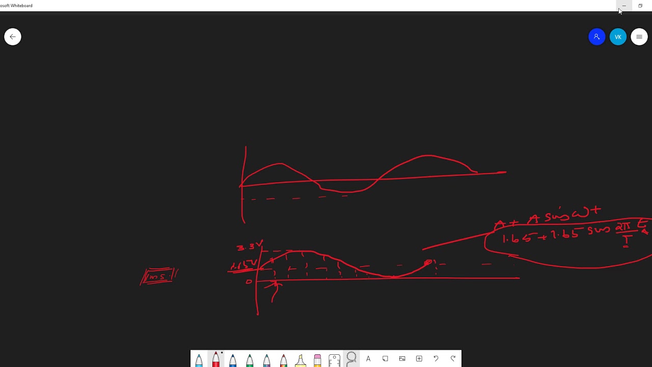 LPC2378|DAC|Generating Sine wave using microcontroller - YouTube