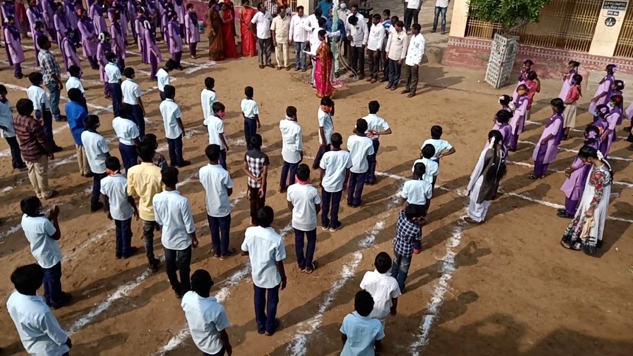 72th Republic day celebrations🇮🇳 in Gadimoga high school || tallarevu ...