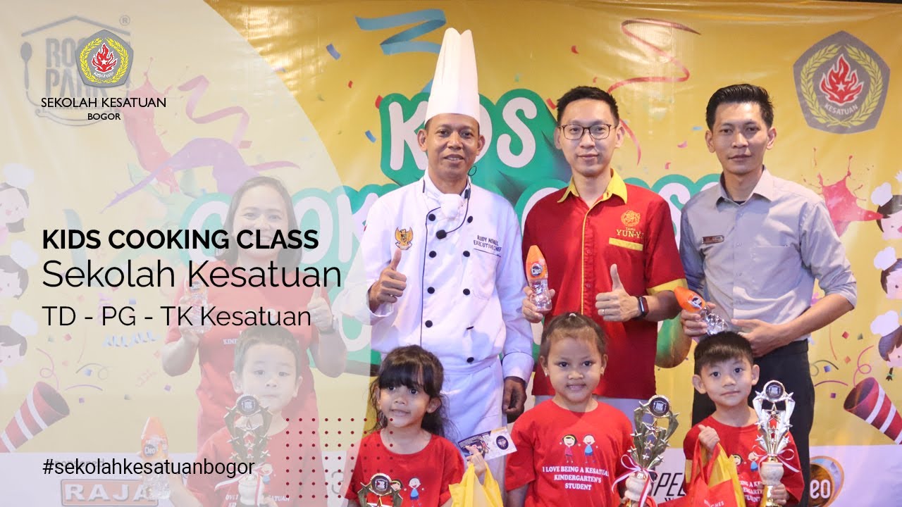 Kids Cooking Class TD - PG - TK Kesatuan Bogor - YouTube