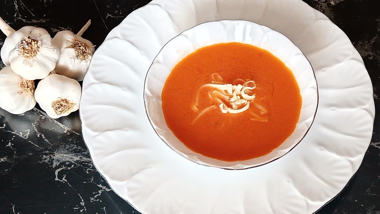 DOMATES ÇORBASI / TOMATO SOUP - YouTube