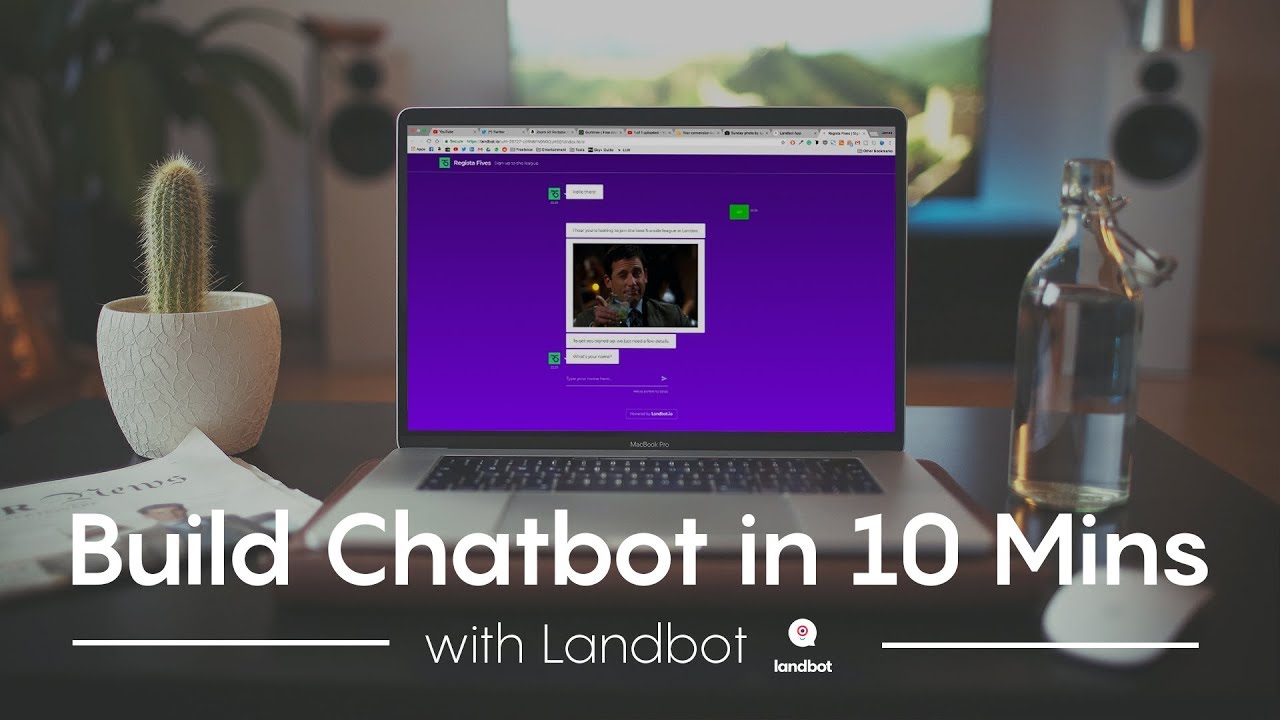 Make a Custom Chatbot in 10 Minutes with Landbot | My Favourite Tools ...