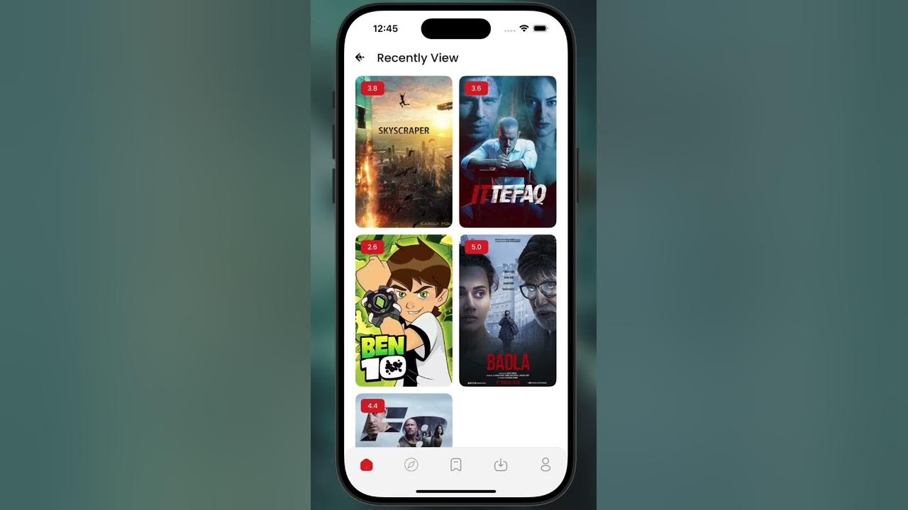 Movix: React Native Movie Streaming App UI Kit - YouTube