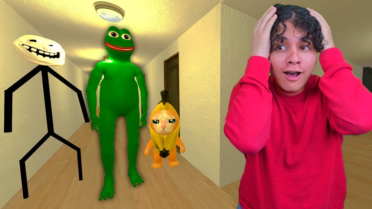 ESCAPANDO DE 3 MEMES TERRORIFICOS - YouTube