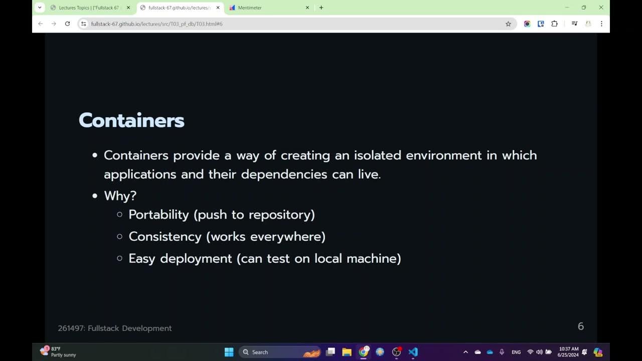 Fullstack 67 - Preflight Project - Database Part 1 - YouTube