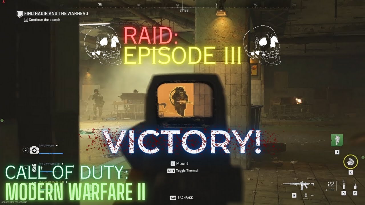 Modern Warfare II (MW2) Raid Ep:3 - COMPLETED!! - W/Silverbites & Jeff ...