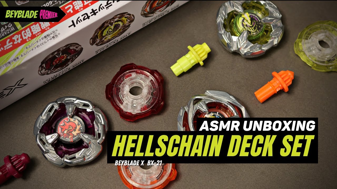 BX-21 HellsChain Deck Set in the MOST Satisfying ASMR Unboxing! # ...