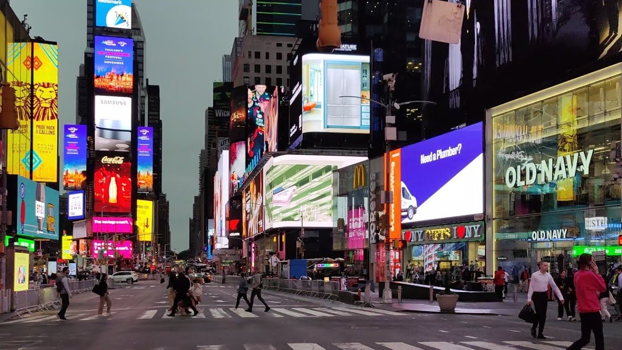 【4K】Times Square: Port Authority Bus Terminal to Bryant Park 8AM: NYC ...