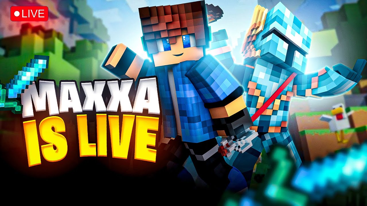 GO 4K - MINECRAFT CHILL STREAM | MAXXAAA Is Live !! - YouTube