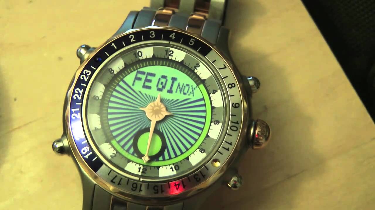My watch announces the arrival of the Vernal Equinox - YouTube